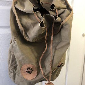 GAP | Bags | Gap Large Army Green Canvas Vintage Inspired Bono ...